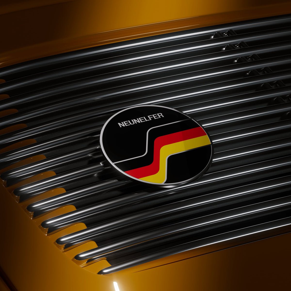 Enamel Car Grill Badge - Neunelfer – RENNBETRIEB