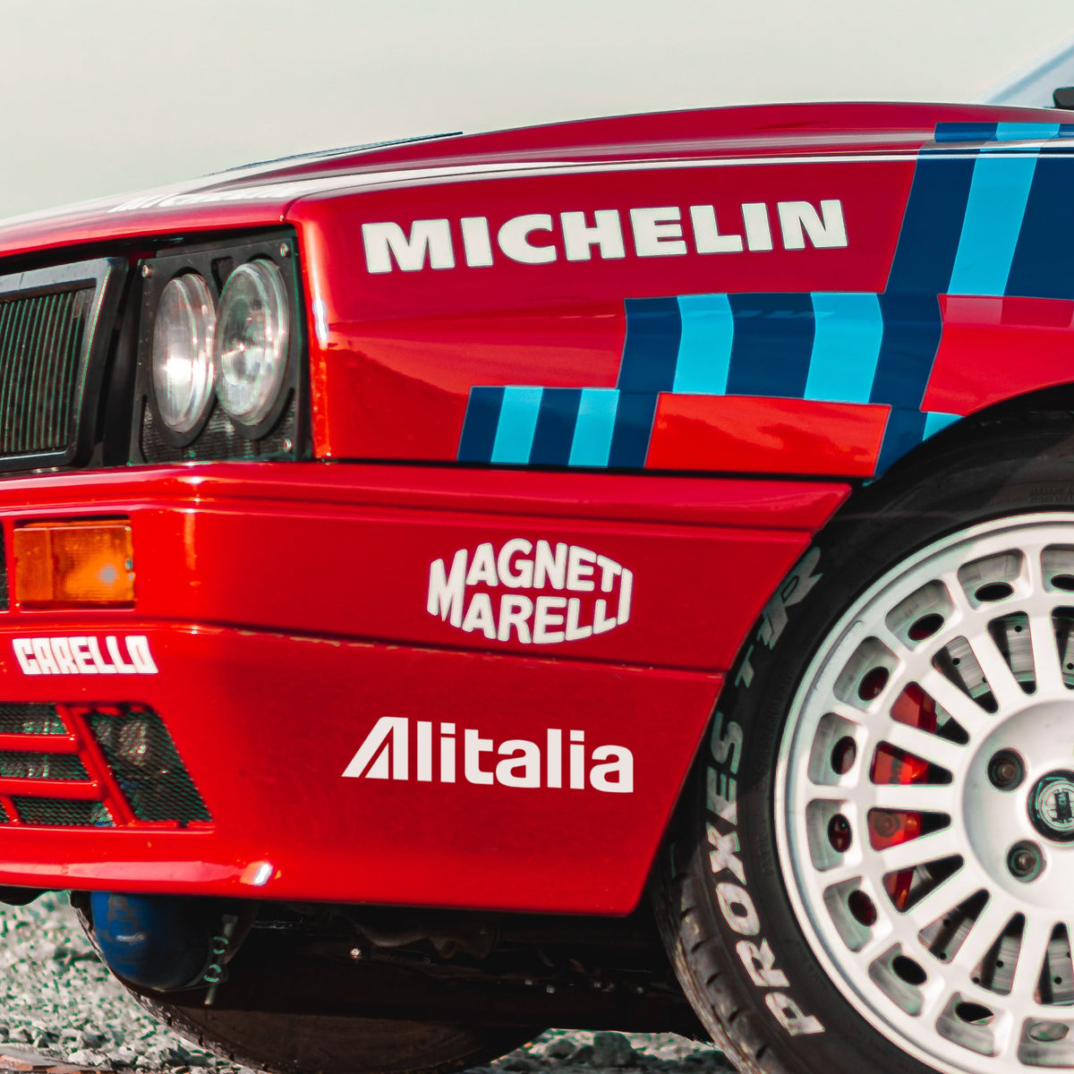 Set of two Racing Decals - Magneti Marelli – RENNBETRIEB