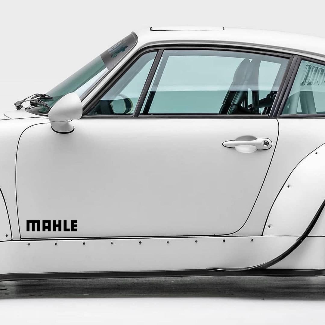 Set of two Racing Decals - MAHLE – RENNBETRIEB